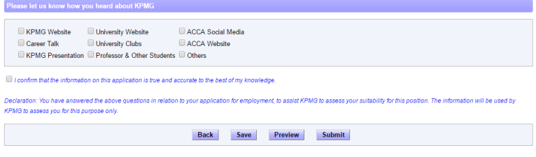[Application Form] Hướng dẫn hoàn thiện vòng CV KPMG